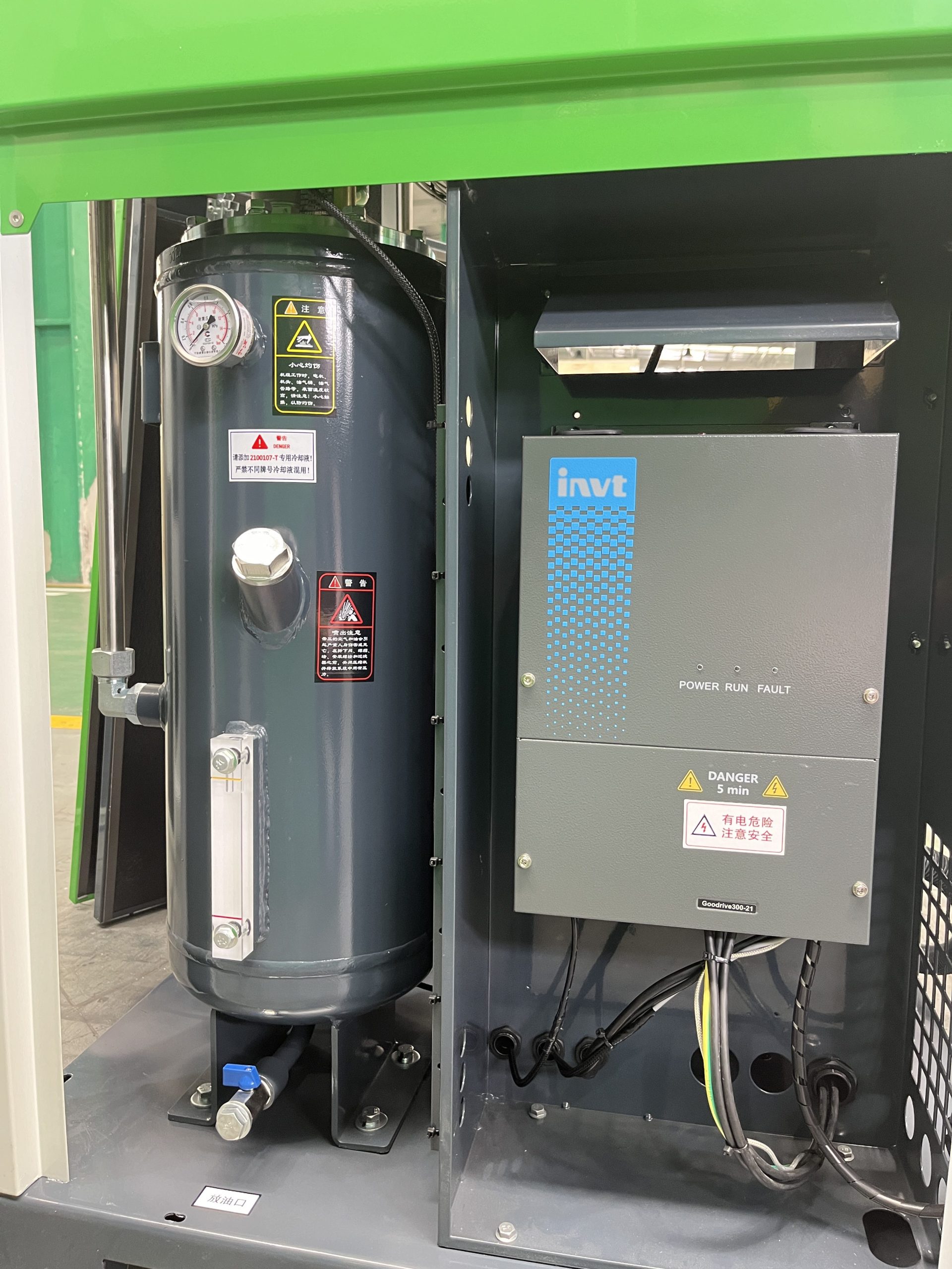 Benefits of oil-injected screw compressors